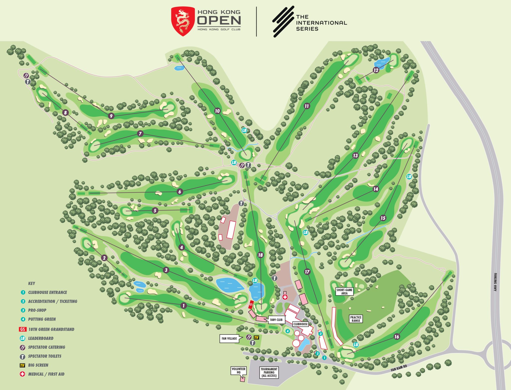Course Map - The Hong Kong Open