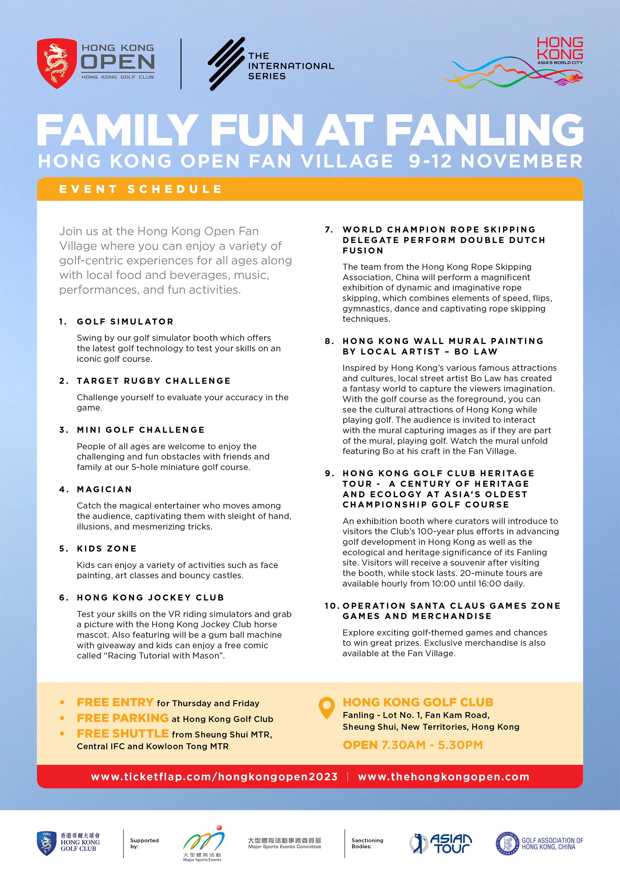 Fan Village - The Hong Kong Open