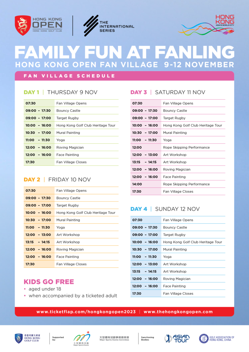 Fan Village - The Hong Kong Open